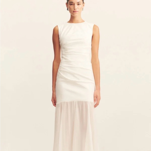 Shona Joy | Dresses | Shona Joy White Maxi Dress | Poshmark